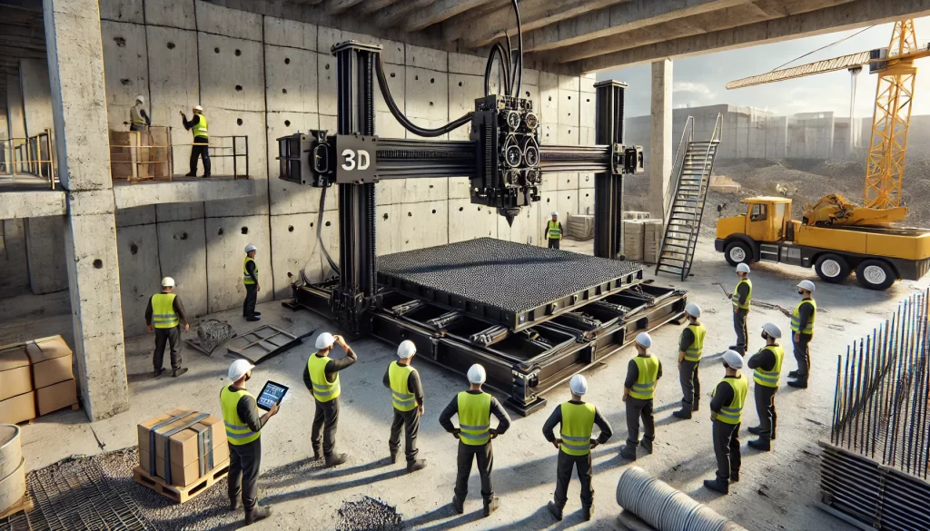 3D Printed Concrete in Construction | Benefits, Challenges & Future
